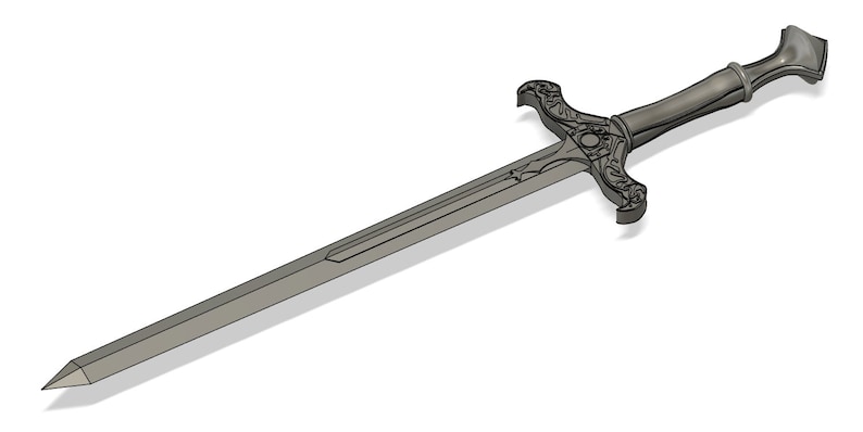 Astora's Straight Sword- Dark Souls 3D Model - Etsy