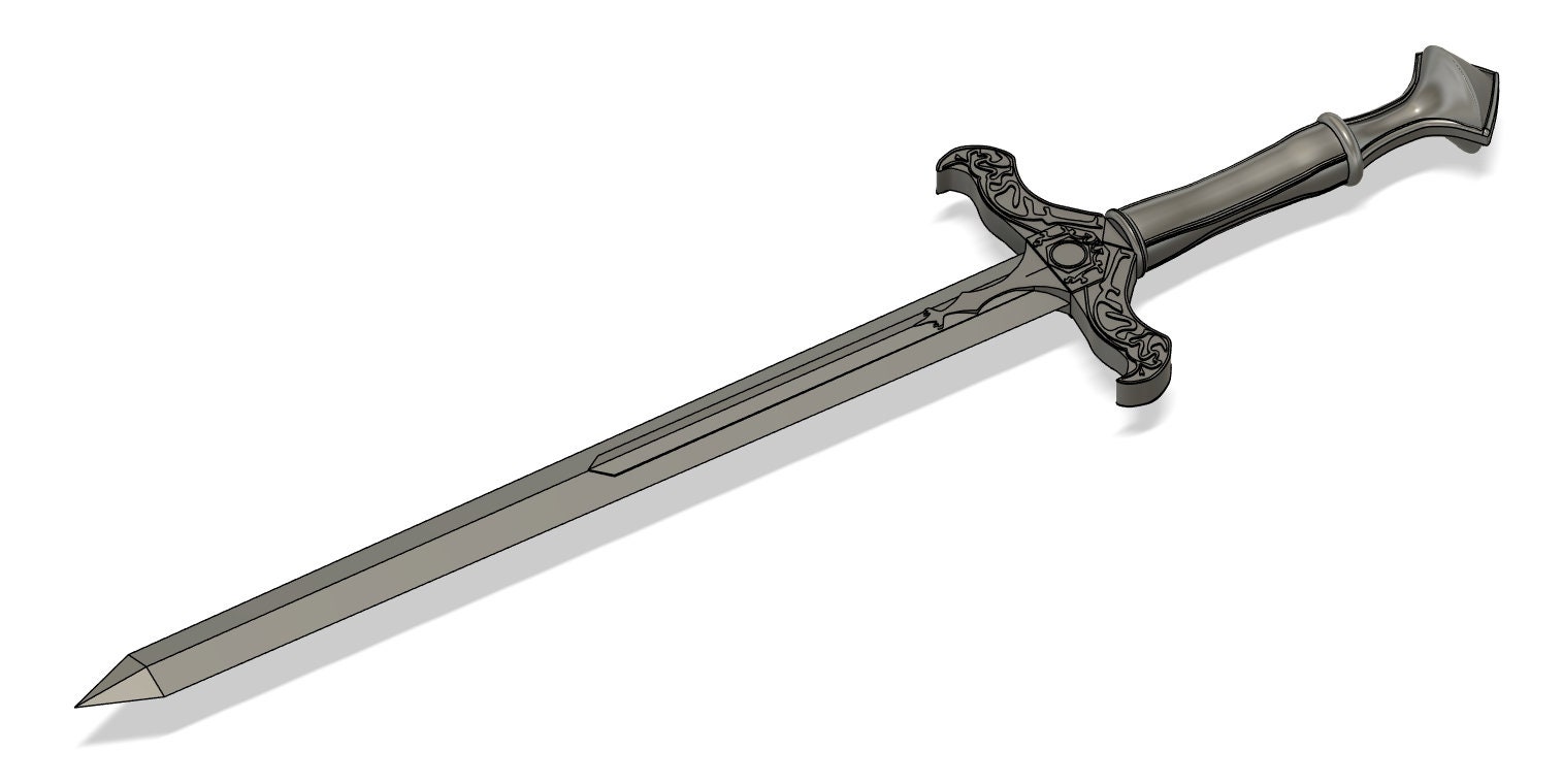 Astora's Straight Sword- Dark Souls 3D Model - Etsy