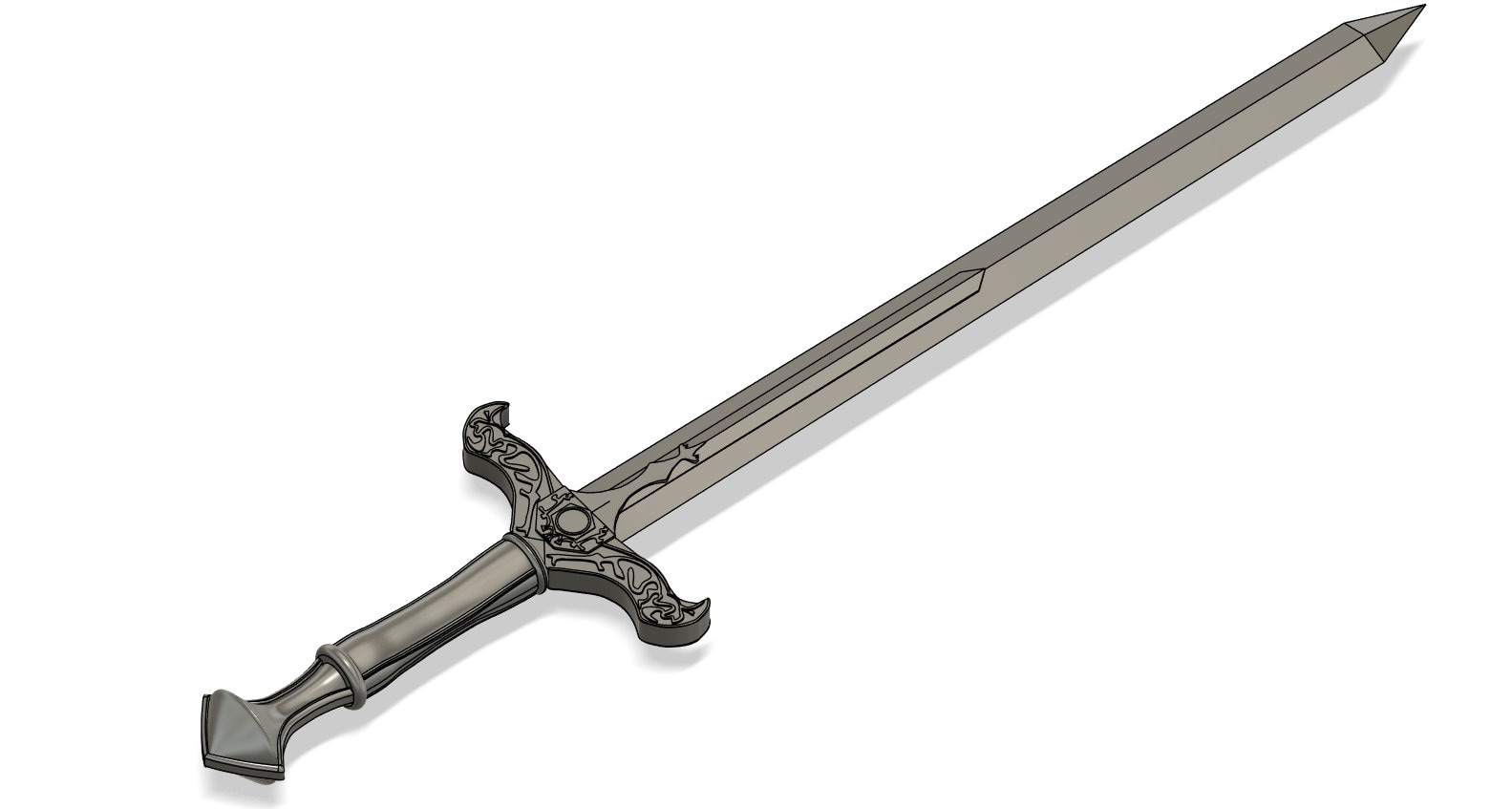 Astora's Straight Sword- Dark Souls 3D Model - Etsy