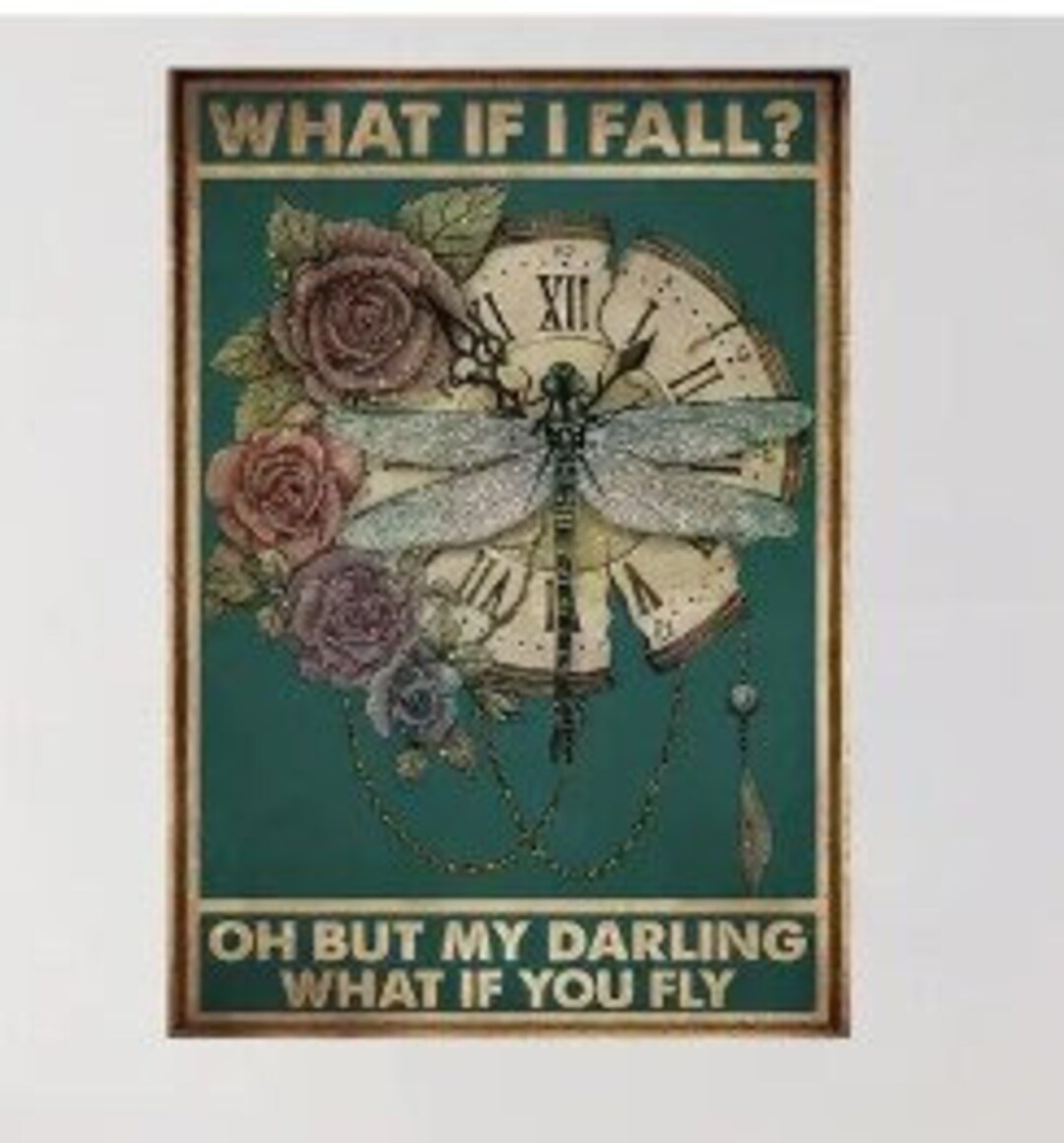 What If You Fly Canvas Poster - Etsy
