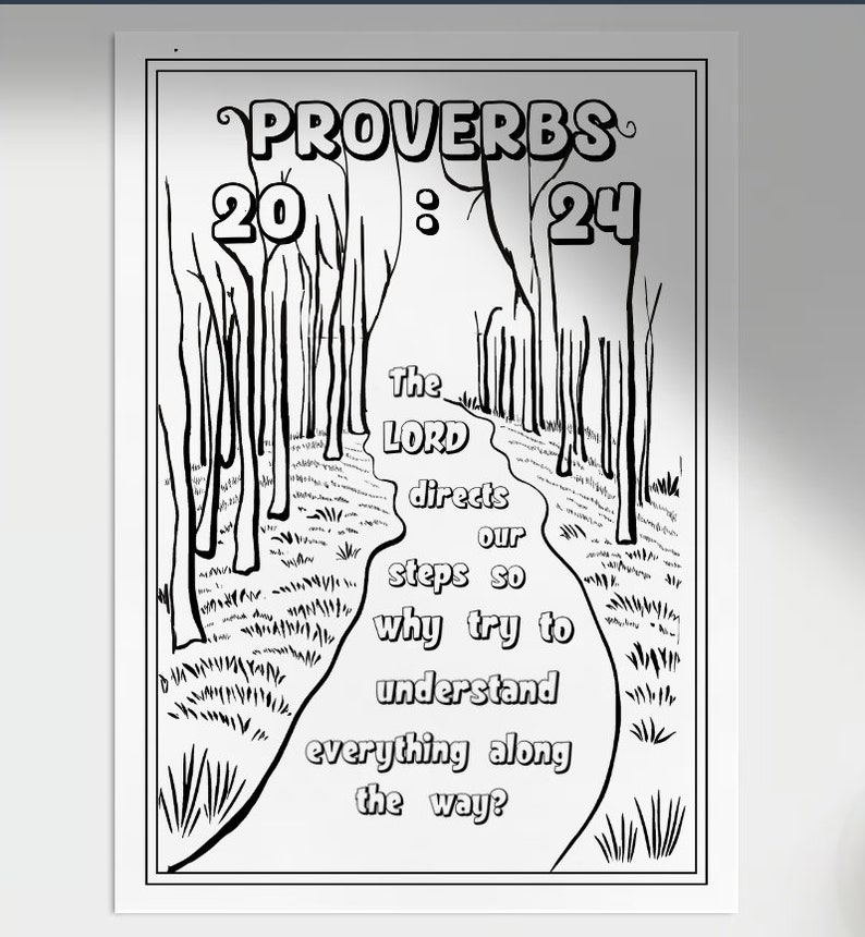 6 Bible Affirmation Colouring Pages for Kids DIGITAL DOWNLOAD printable ...