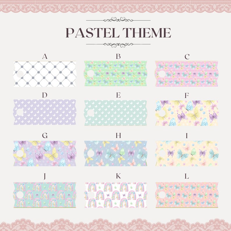 Pastel Tumbler Name Tag, 40oz Tumbler Name Plate, Personalized Name Tag ...