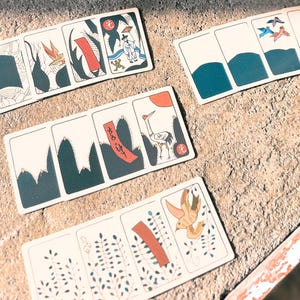 Traditional Korean Hanafuda Flower Cards Set for Family Game Night Card ...