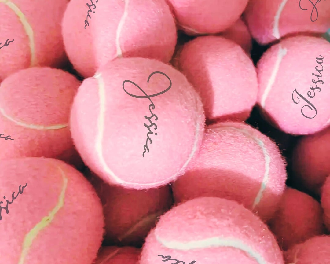 Personalized Tennis Ball With Custom Name Engraving Gift for Tennis ...