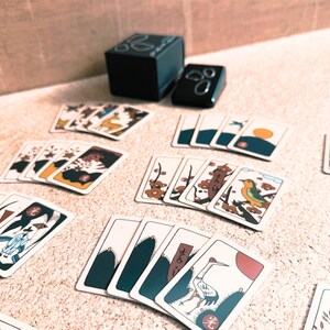 Traditional Korean Hanafuda Flower Cards Set for Family Game Night Card ...