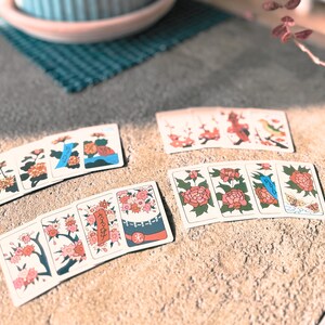 Traditional Korean Hanafuda Flower Cards Set for Family Game Night Card ...