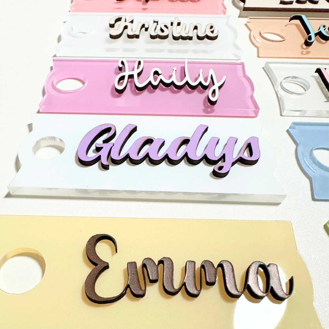 Personalized 40oz Tumbler Name Tag, Gifts, Custom Name Topper for 40oz ...