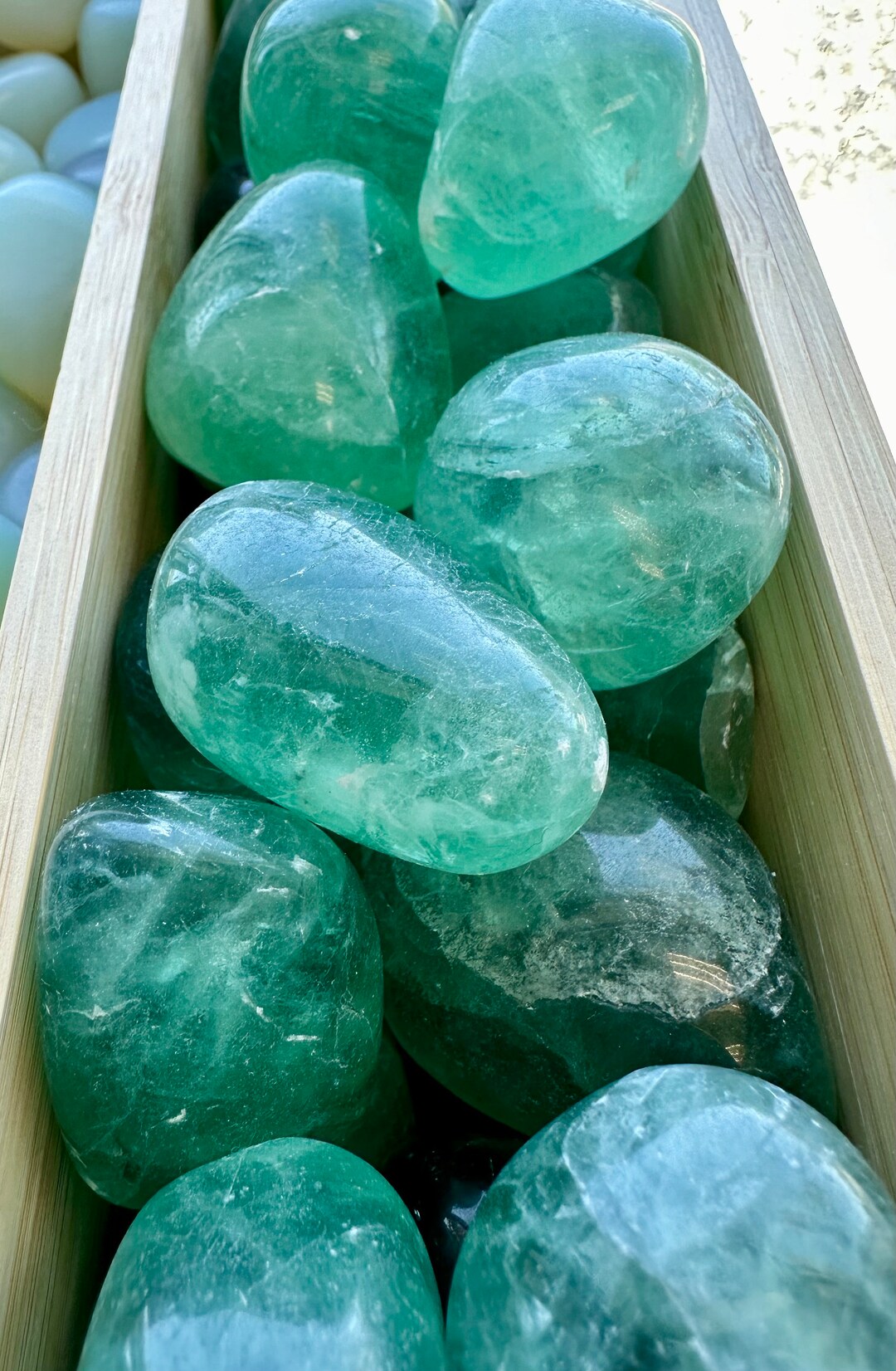 Fluorite Tumbled Crystal – A Stone of Clarity & Protection - Etsy