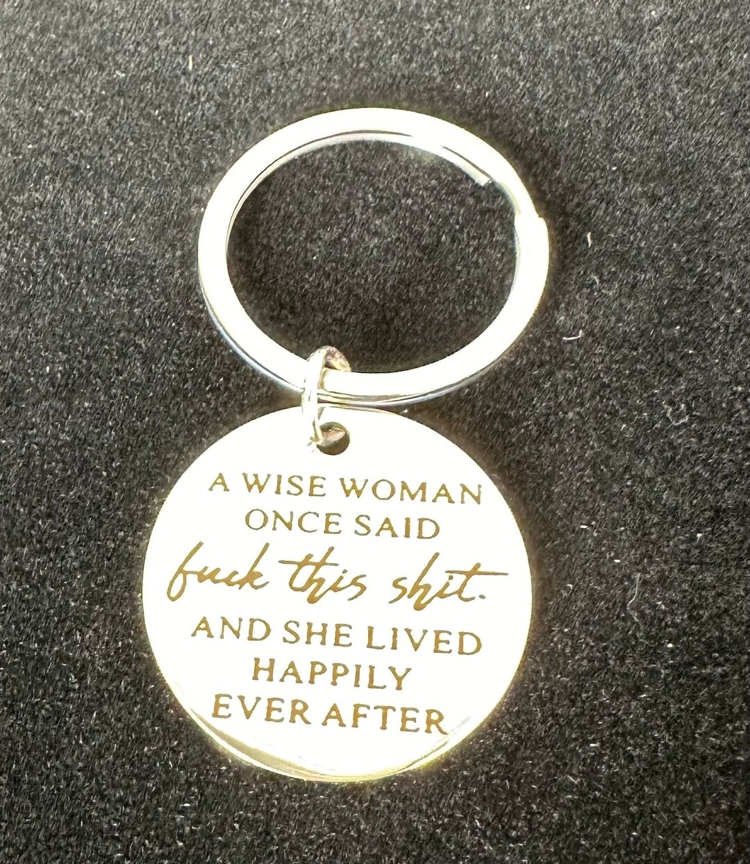 A Wise Woman Key Chain - Etsy