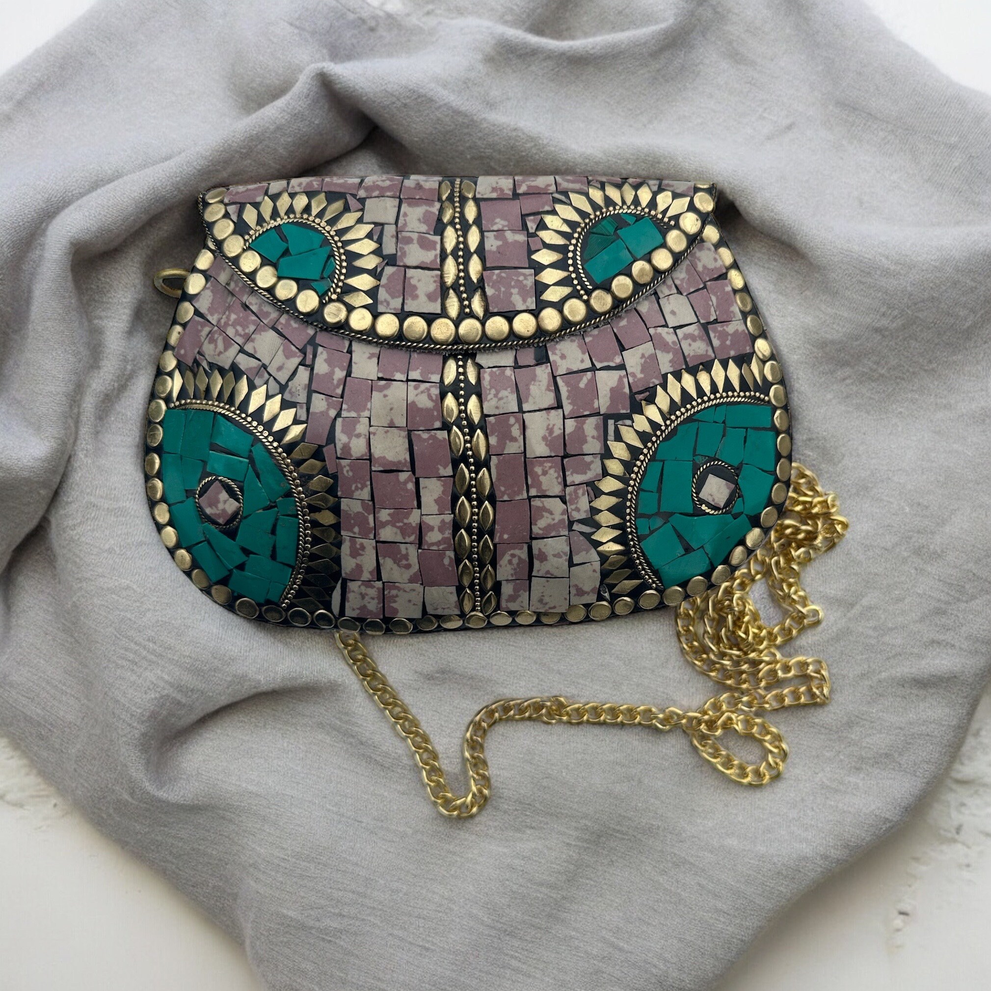 Handmade Mosaic Stone Bags Fashionable Bags Beautiful Purses - Etsy