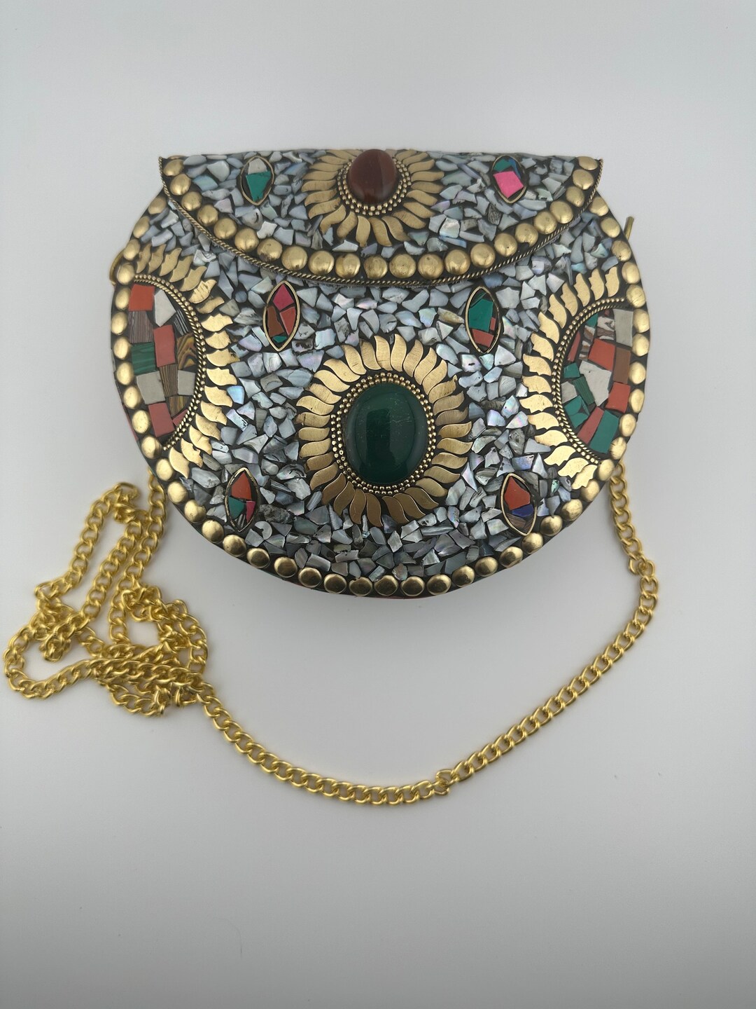 Handmade Mosaic Stone Bags - Etsy