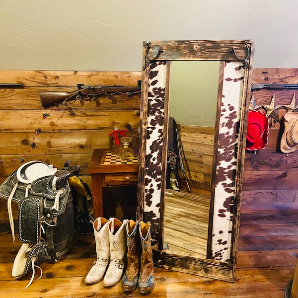 Rustic Wood Mirror - Etsy