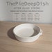 Pie Deep Dish Slab Pottery Template ~ Beginner Ceramics Project Do It ...