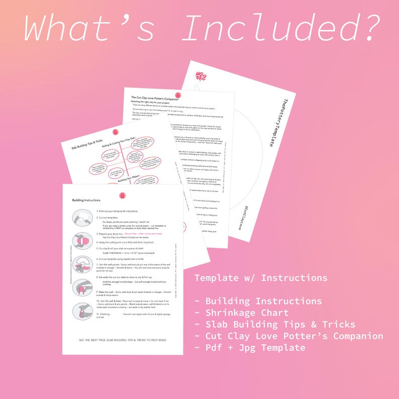 Pottery Infinity Loop Plate Template: DIY Ceramics (digital Download ...