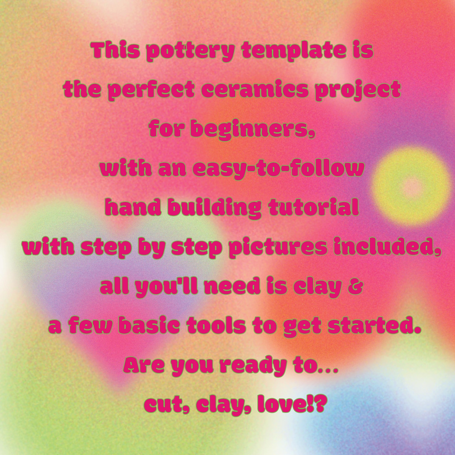Illusion Pitcher Pottery Template: DIY Ceramics (digital Download) - Etsy