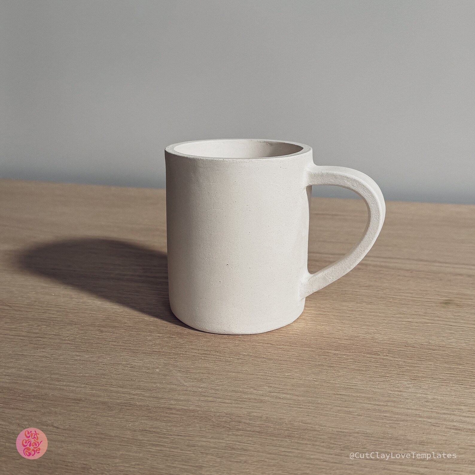 Easy Mug Slab Pottery Template: DIY Ceramics Printable (digital ...