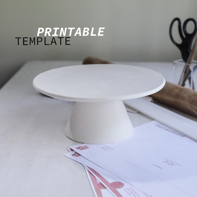 Cake Plate Stand Pottery - Etsy UK