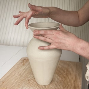 Slab Pottery Vase Templates & Tutorials: Modern Ceramic Patterns (5pcs ...