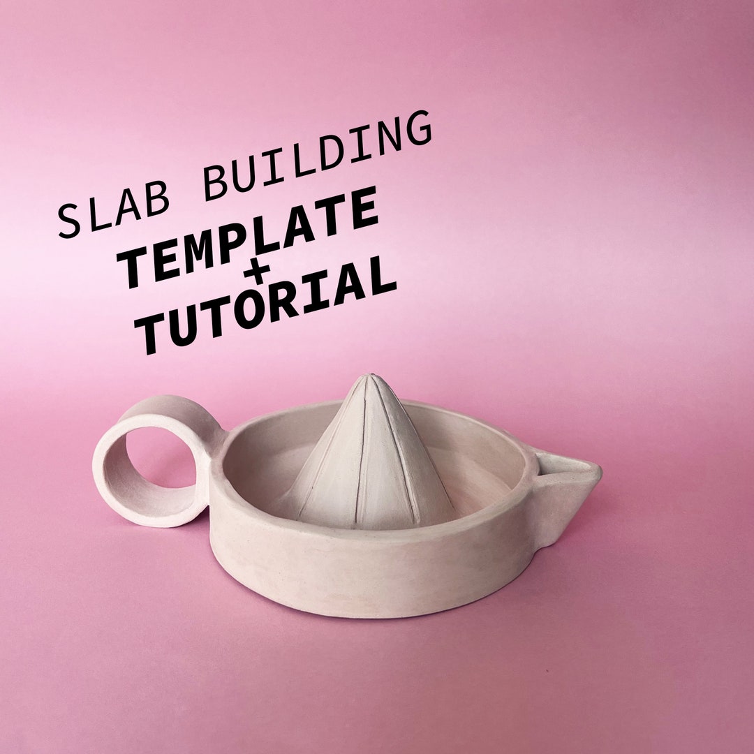 Citrus Juicer Slab Pottery Template | Handbuilding Pattern PDF ...