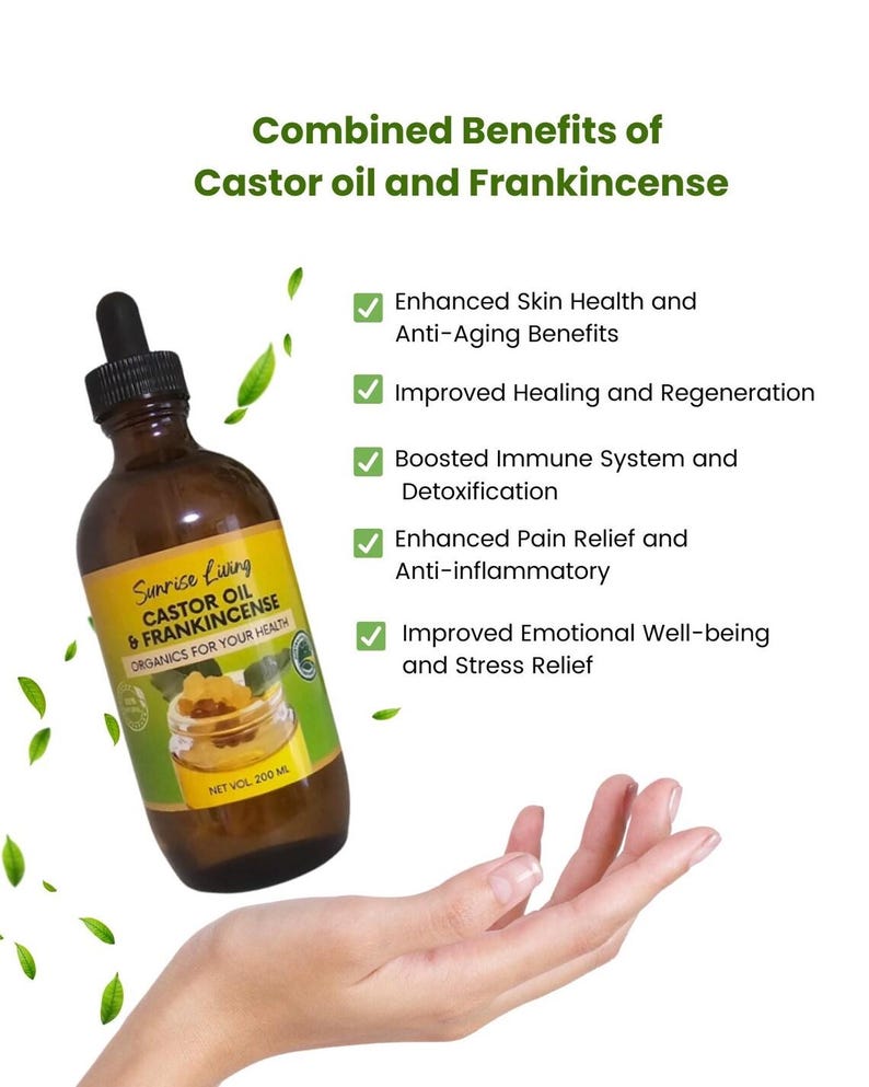 FREE Castor Oil With Our Trio Infused Essential Oil - Etsy