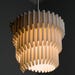 Ripple Lampshade – Modern Pleated Ceiling & Pendant Light Shade Home - Etsy