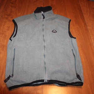 Vintage Nike Acg Fleece Vest - Etsy Vintage Nike Acg Fleece Vest - Etsy