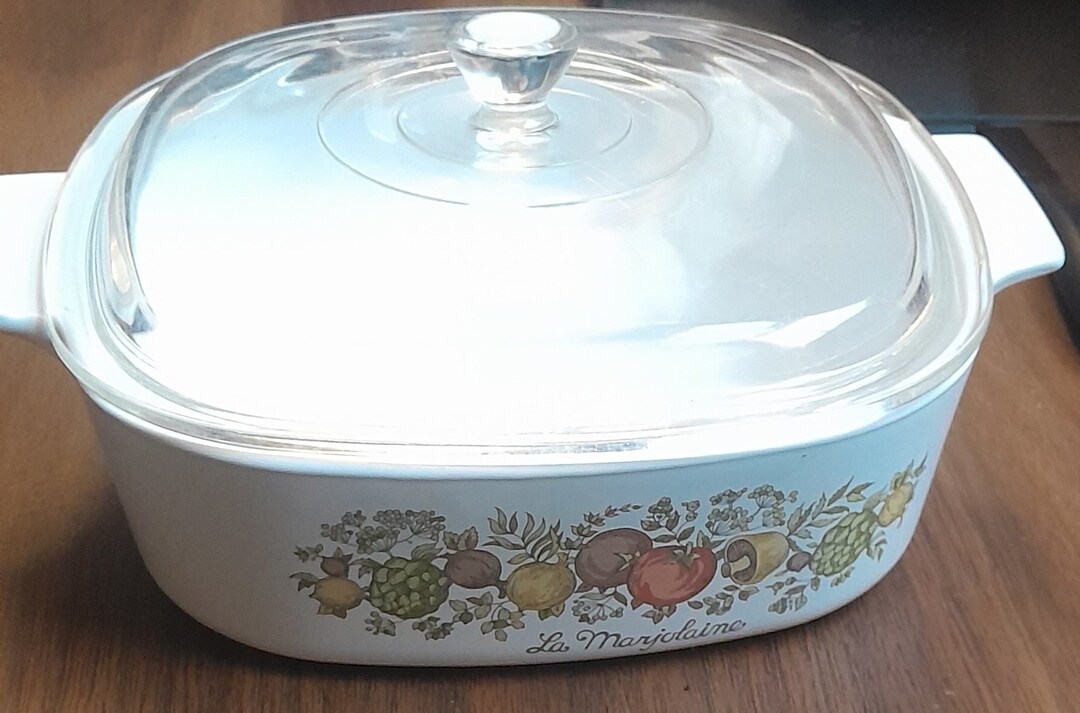 Vintage Corning Ware Casserole Dish W/lid - Etsy Australia
