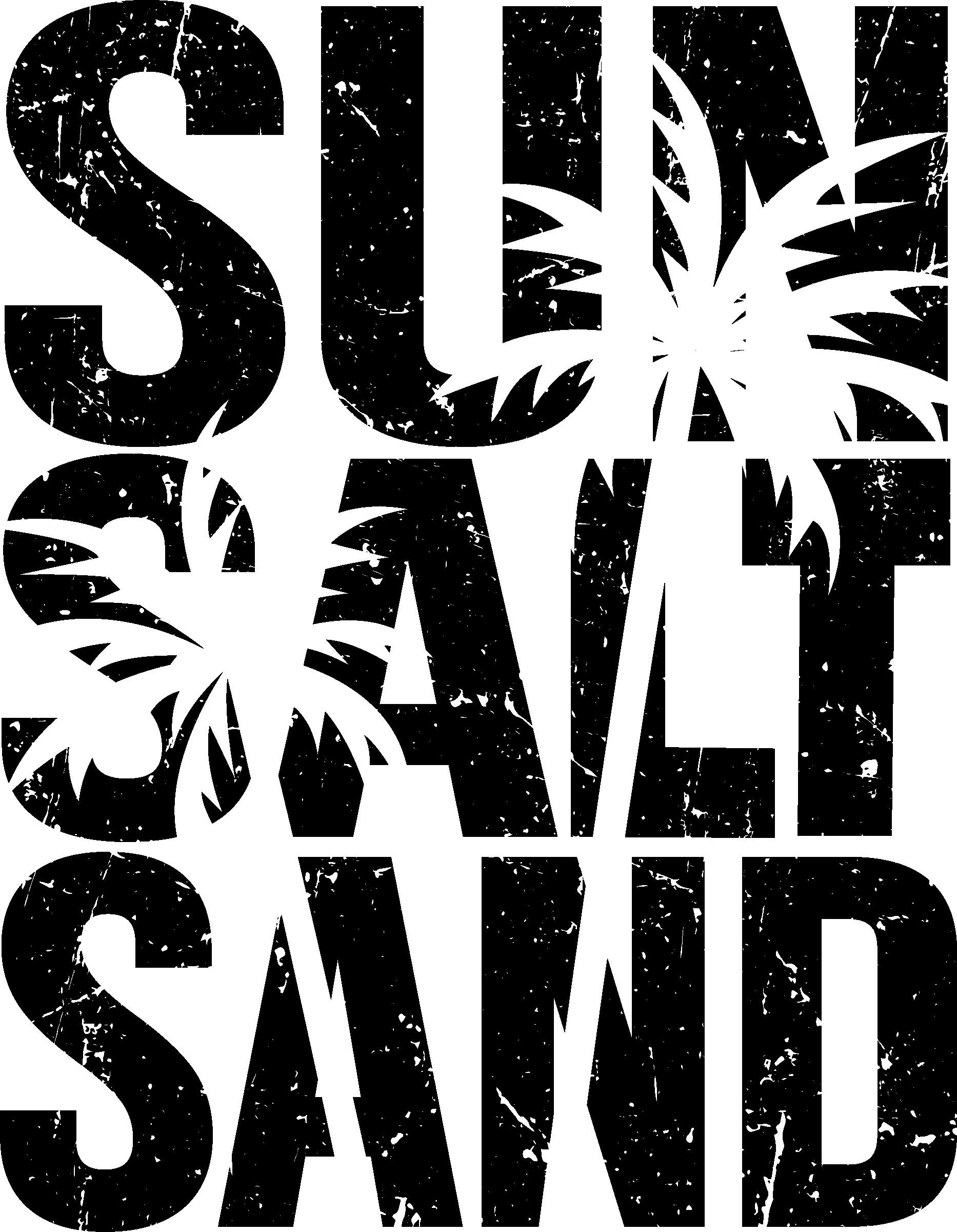 Sun Salt Sand Svg, Summer Svg, Beach Svg, Vacation Svg ,dxf, Png, Eps ...