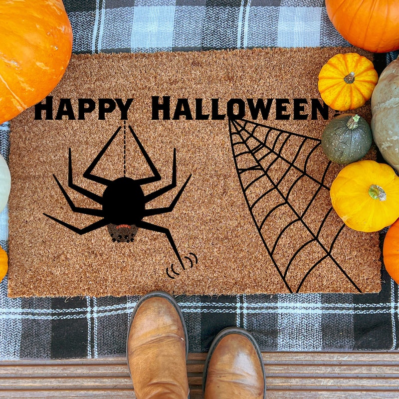 Halloween Doormat - Etsy