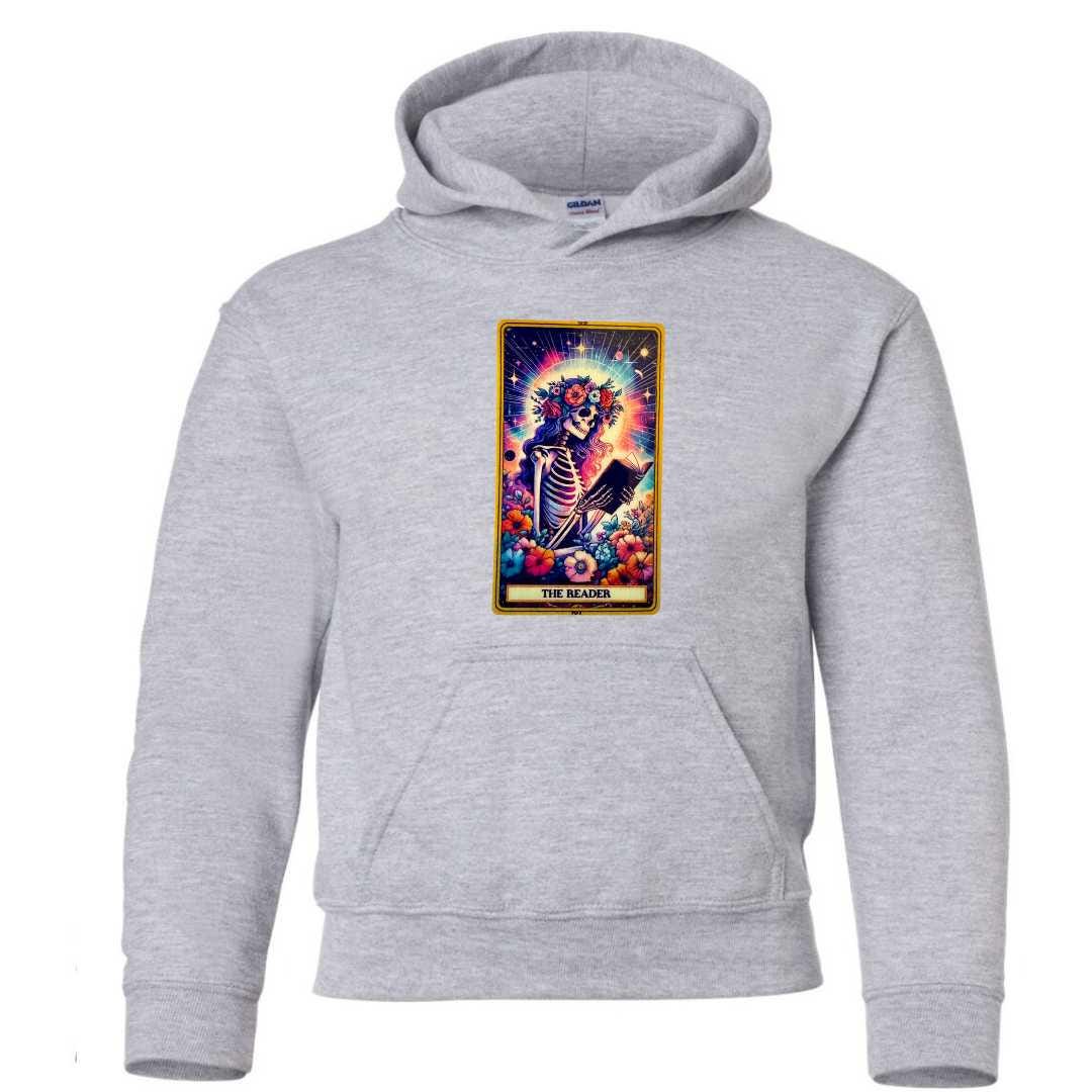 Tarot / Loteria Style Hoodie : the Reader (v2) - Etsy