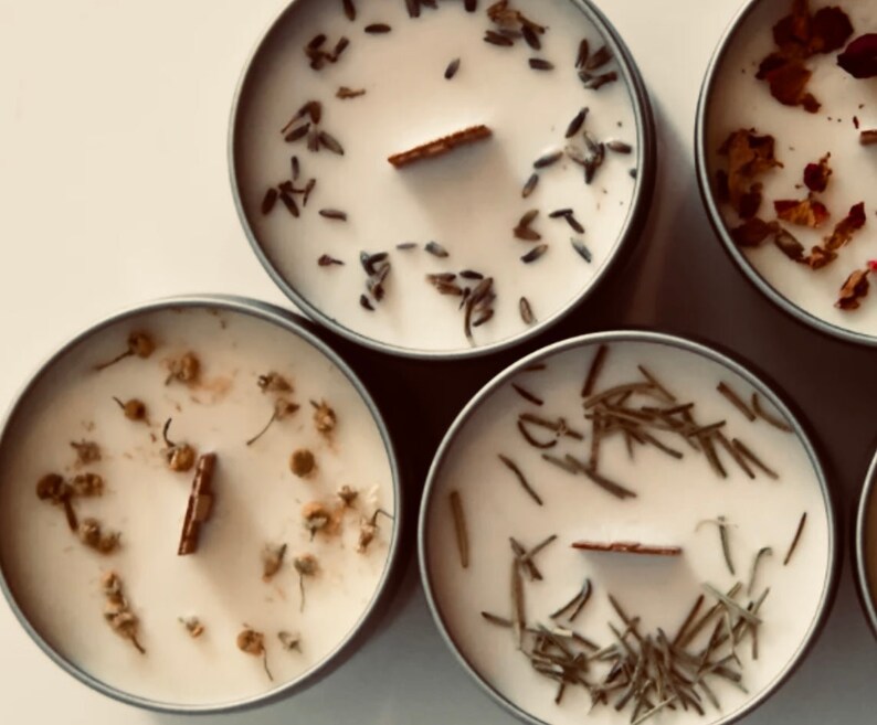 Mama Em’s Organic Enchanted Candles - Custom Blend for YOUR Desires - Etsy