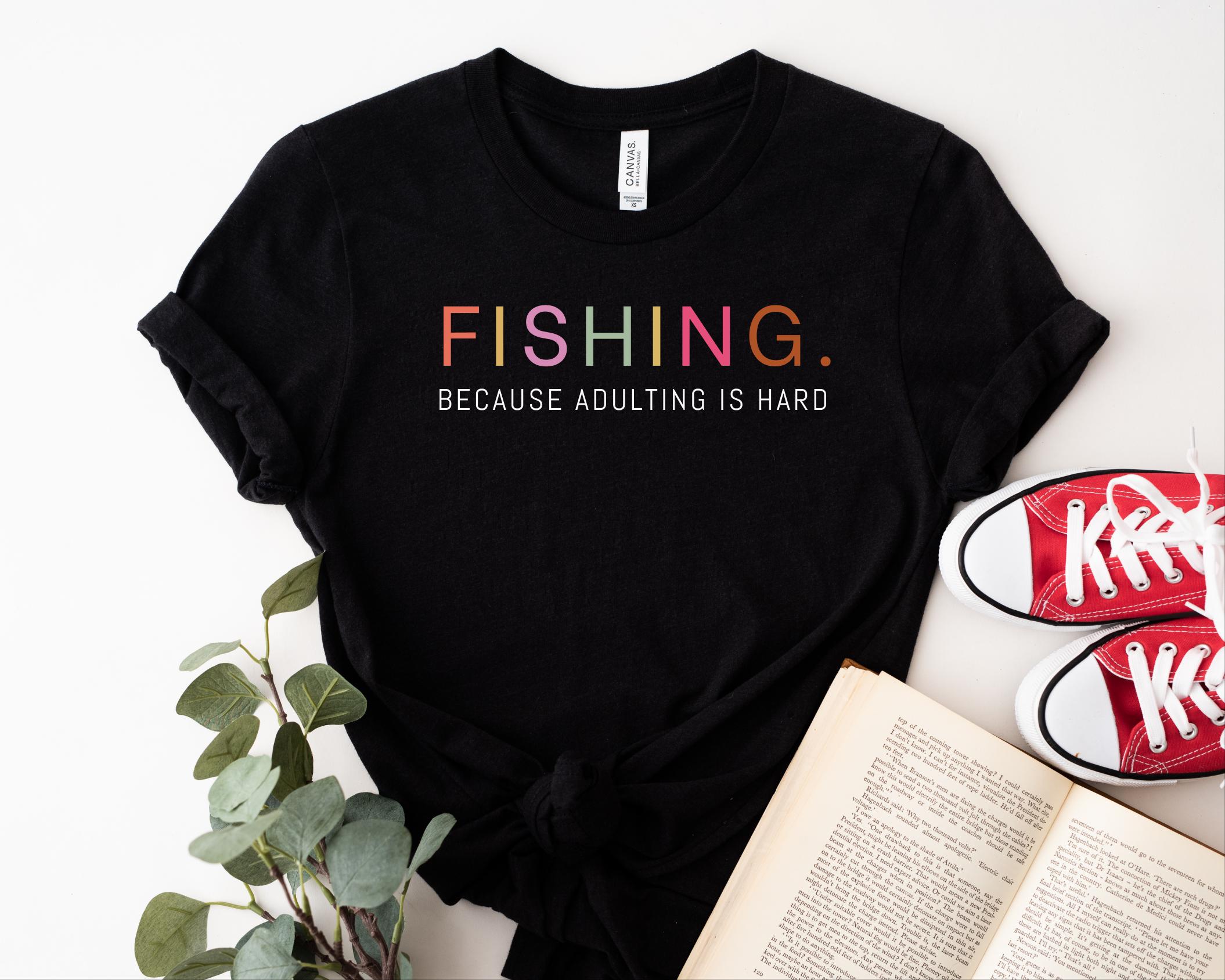 Fishing Tshirt, Fisherman Gifts, Fishing Shirt, Cool Fishermen Shirt, Fathers Day Gifts, Fishin ...