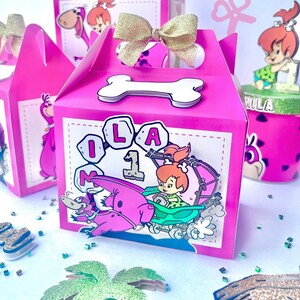 Baby Pebbles and Dino PNG Cartoon - Etsy