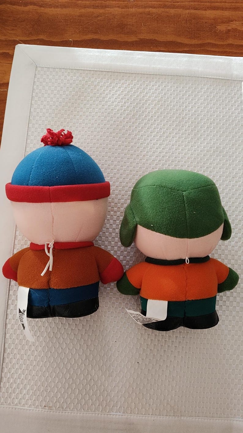 Retro South Park Plushies (5) - Etsy