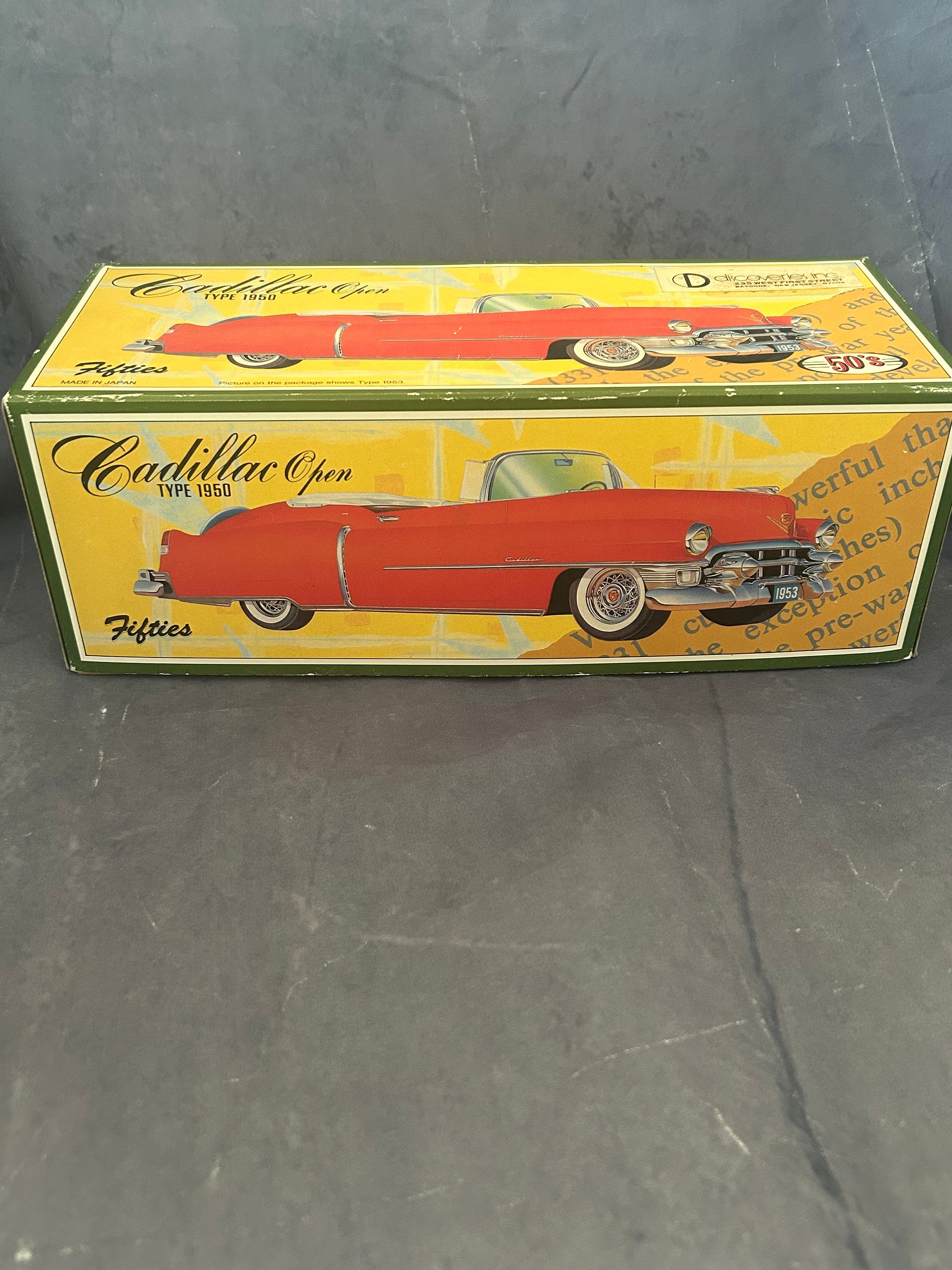 1953 Back to the Future Red Toy Cadillac - Etsy