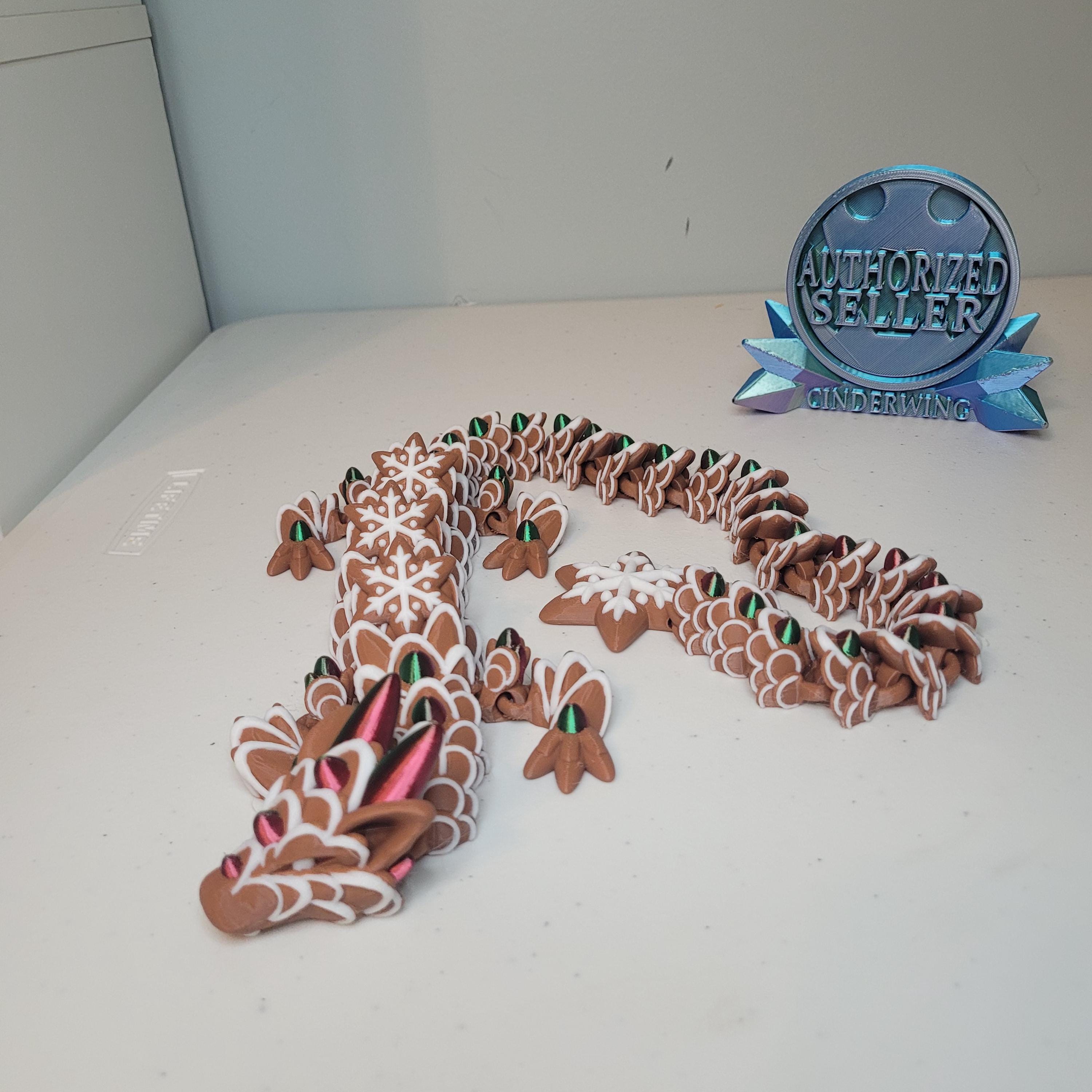 Gingerbread Dragon - Etsy