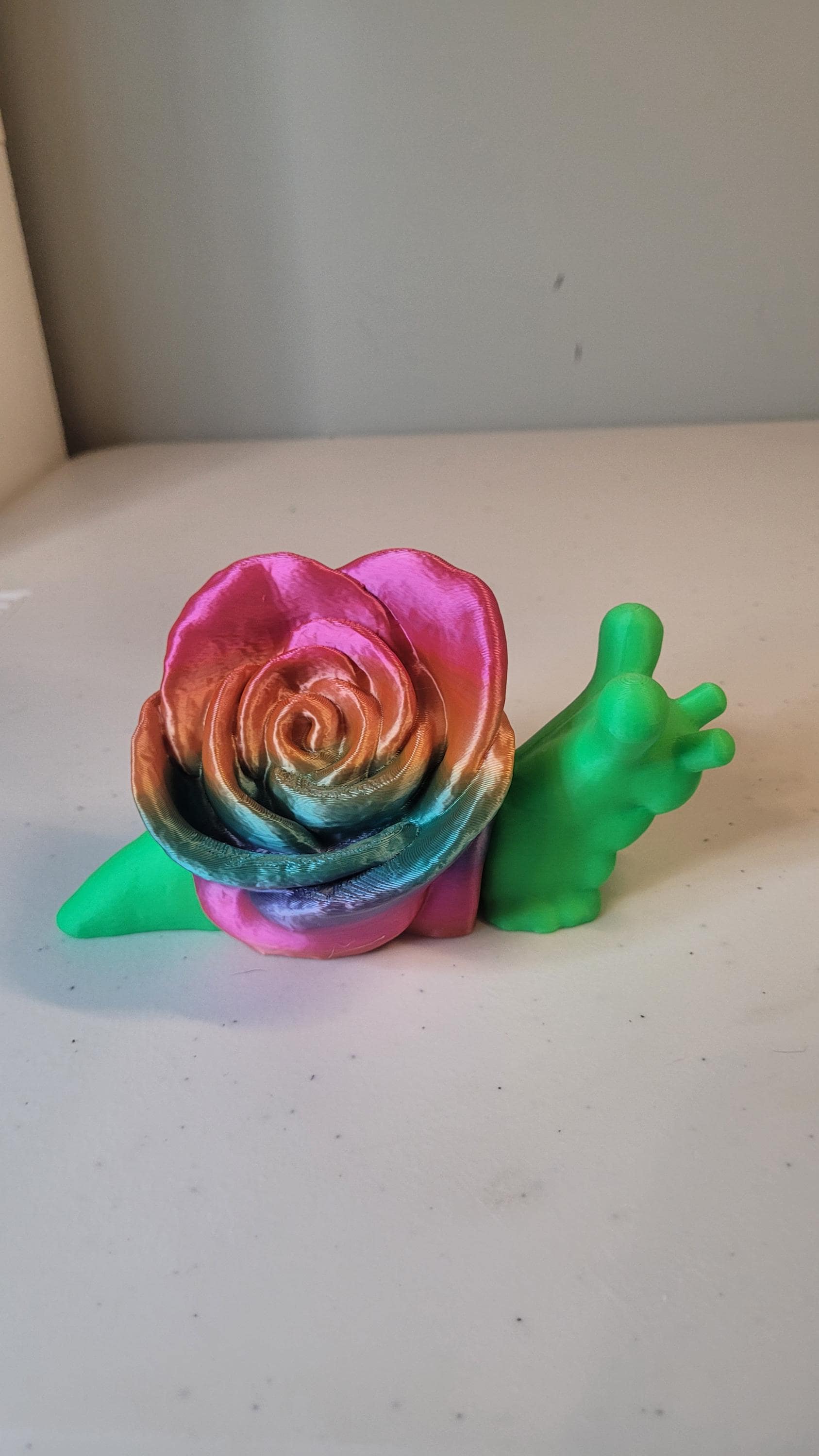 3D Printed Rose Snail - Etsy