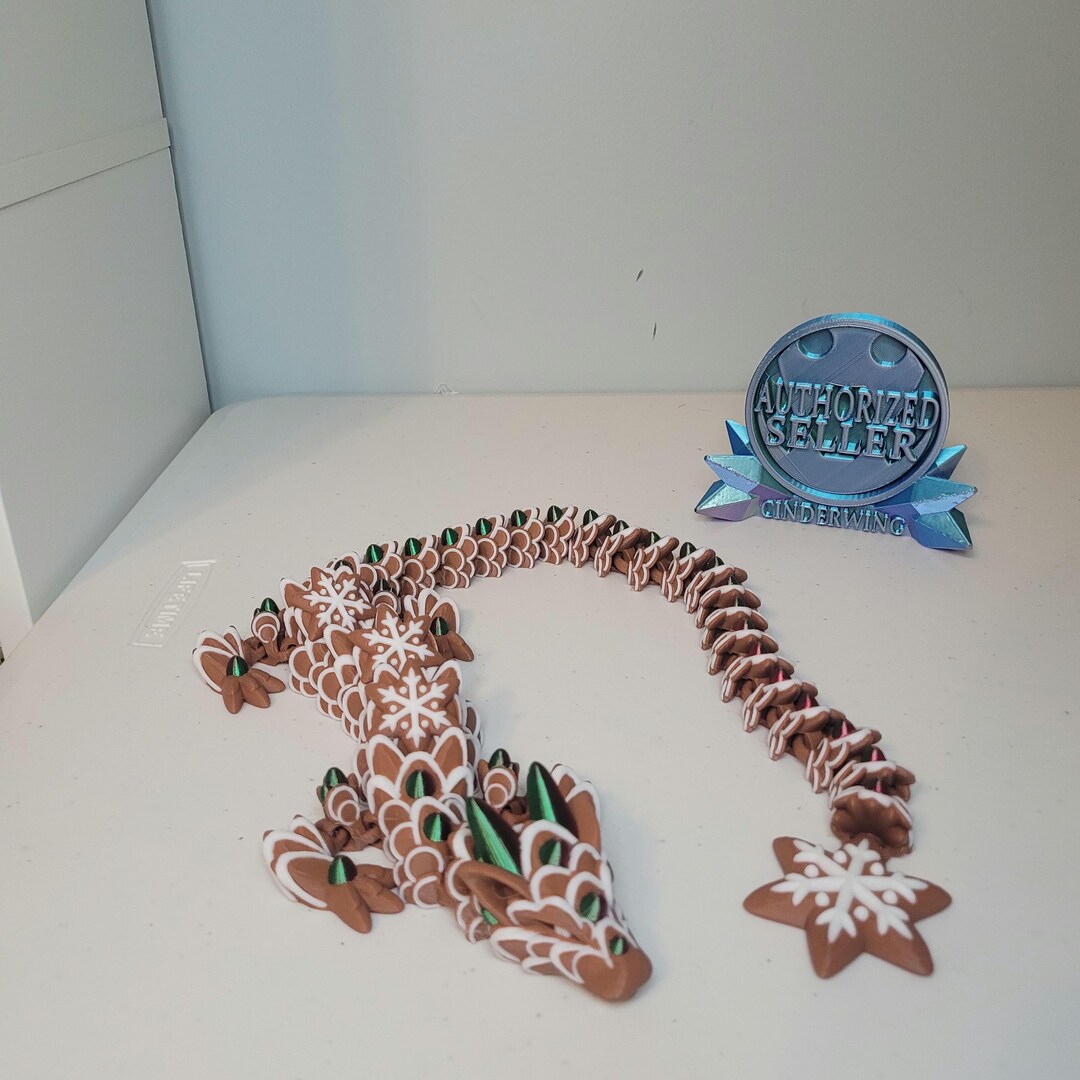 Gingerbread Dragon - Etsy