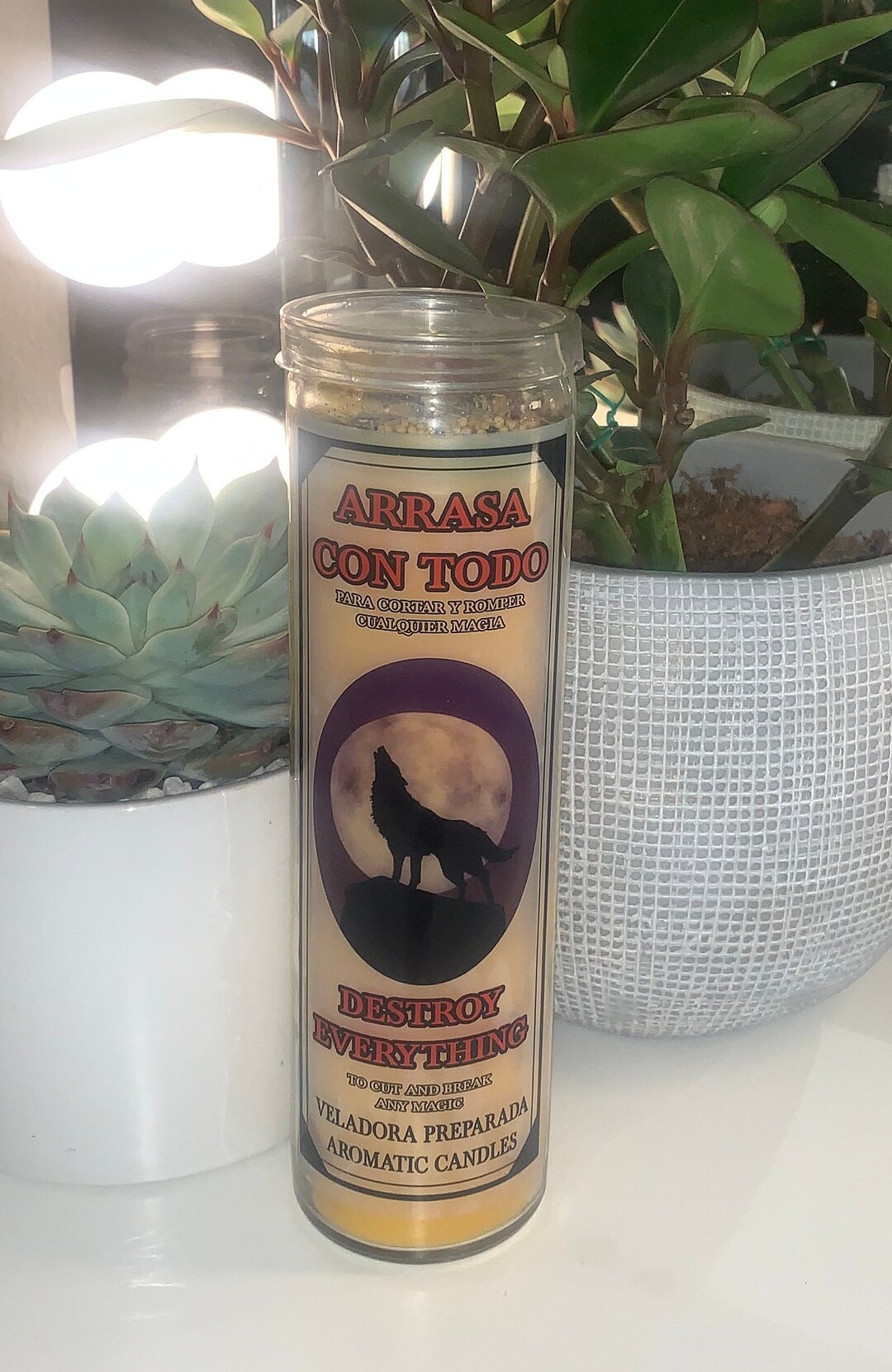 Destroy Everything Candle to Cut and Break Any Magic - Etsy