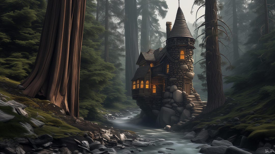 Castle Cabin in Th Ewoods for Sale! - Etsy