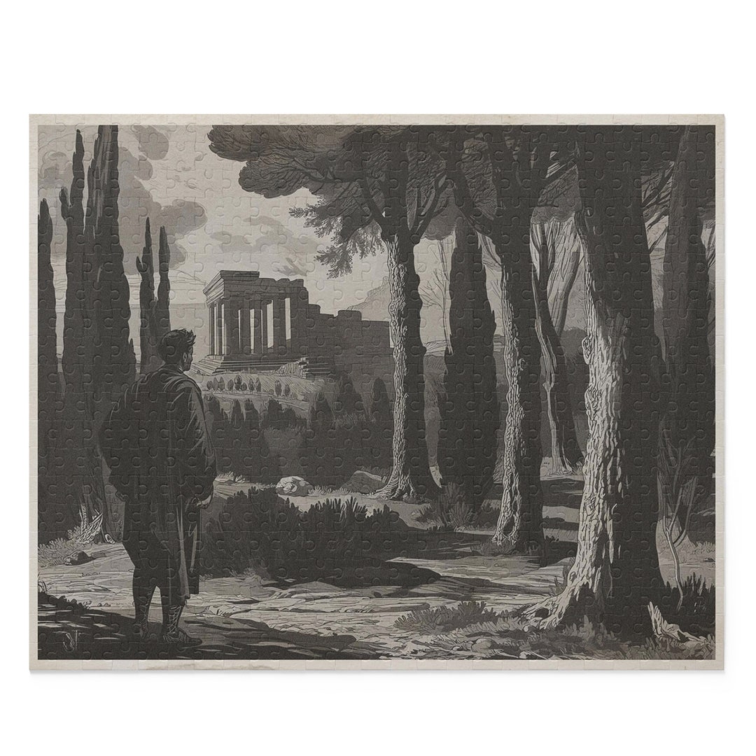 Ancient Greek Odyssey Enigma Vintage Illustration of World Exploration ...