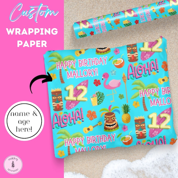 Hawaiian Paper - Etsy