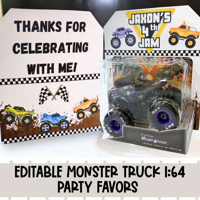 1/64 Monster Jam - Etsy