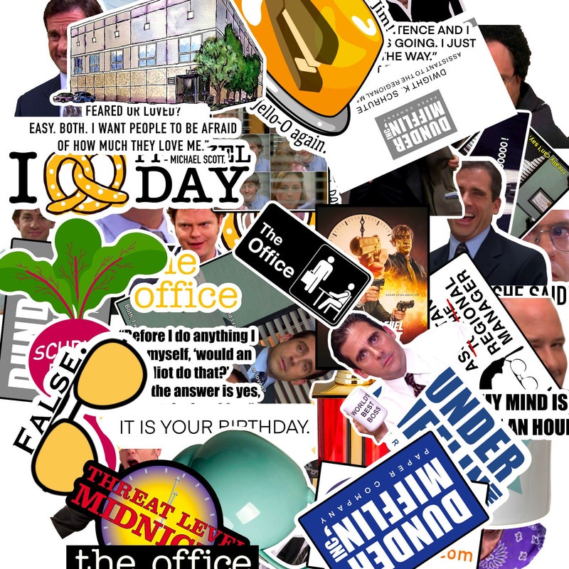 The Office Stickers - Etsy