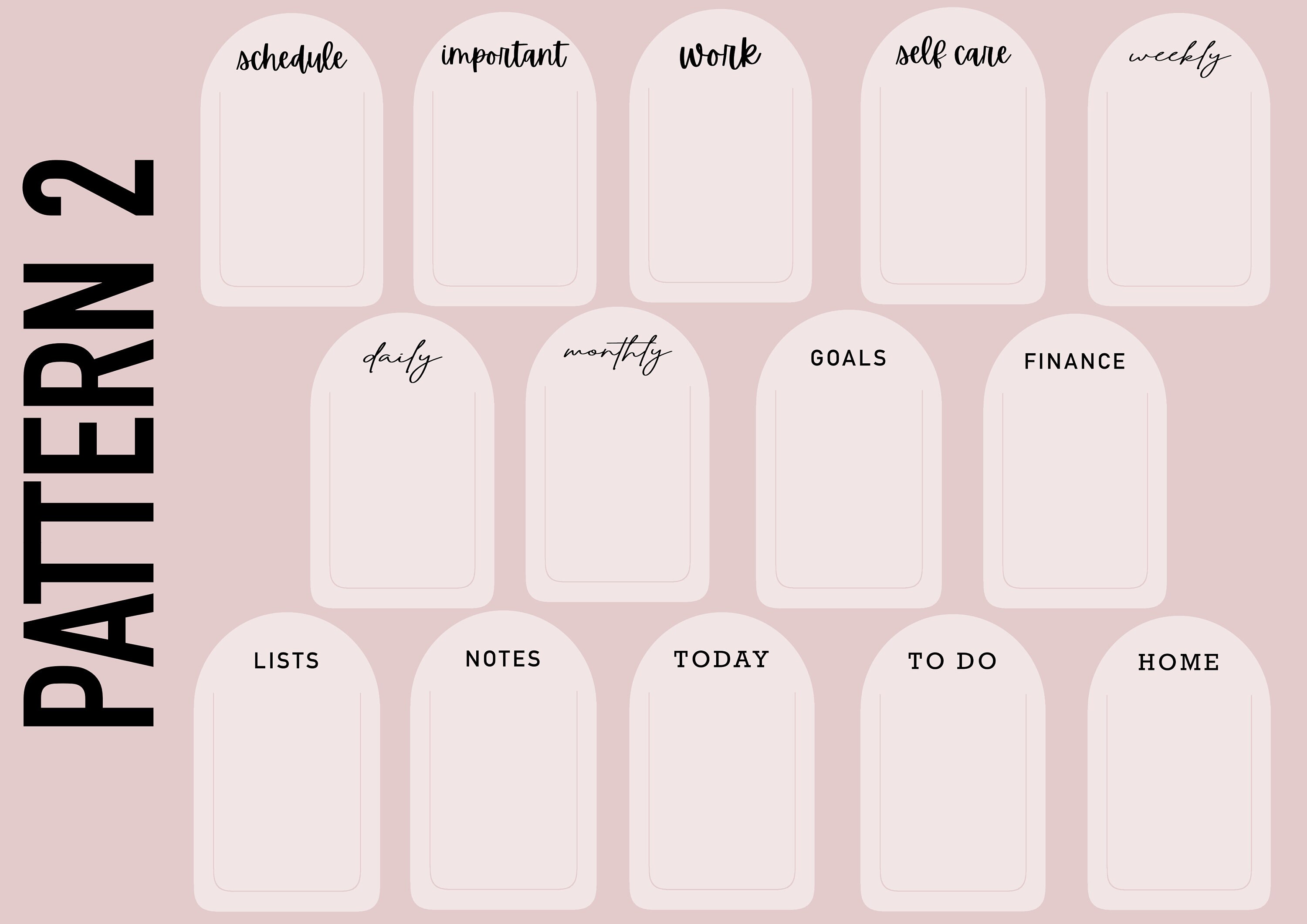 Minimalist Planner Tabs / Floating Page Marker /A5 A6 B6 / Page Marker ...