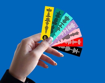 Custom Spotify Song Code Sticker Personalized Scannable Spotify Code ...