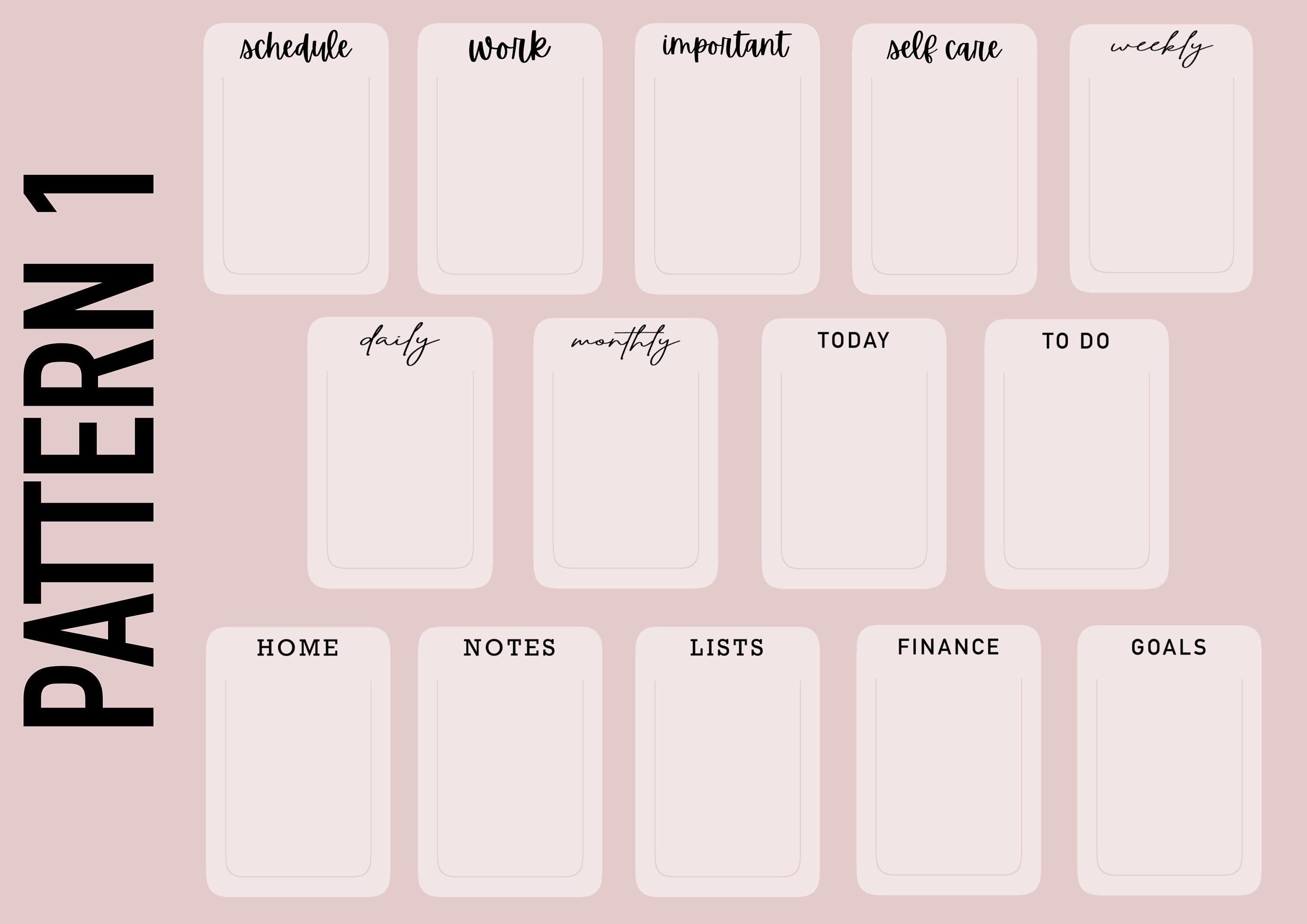 Minimalist Planner Tabs / Floating Page Marker /A5 A6 B6 / Page Marker ...