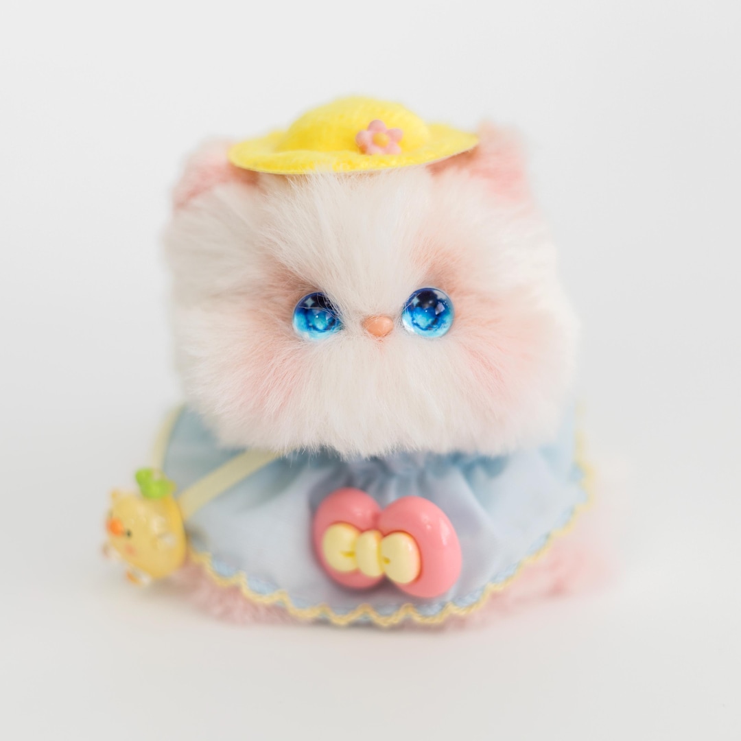 Handmade Pipe Cleaner Cat - Handmade Cat Plush – Fluffy Cat Plushie ...