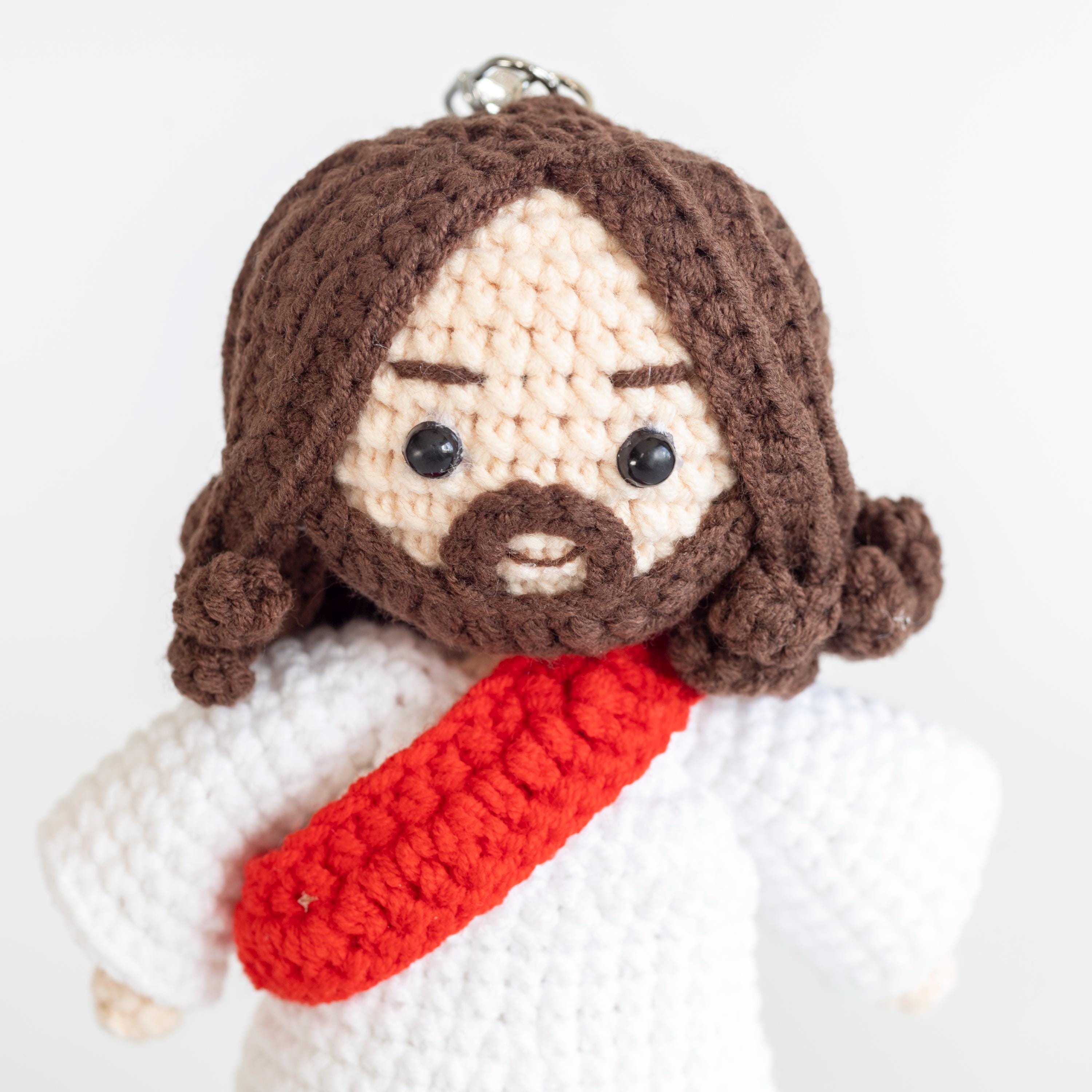 Crochet Jesus Doll, Handmade Jesus Doll, Crochet Jesus Doll, Handmade ...