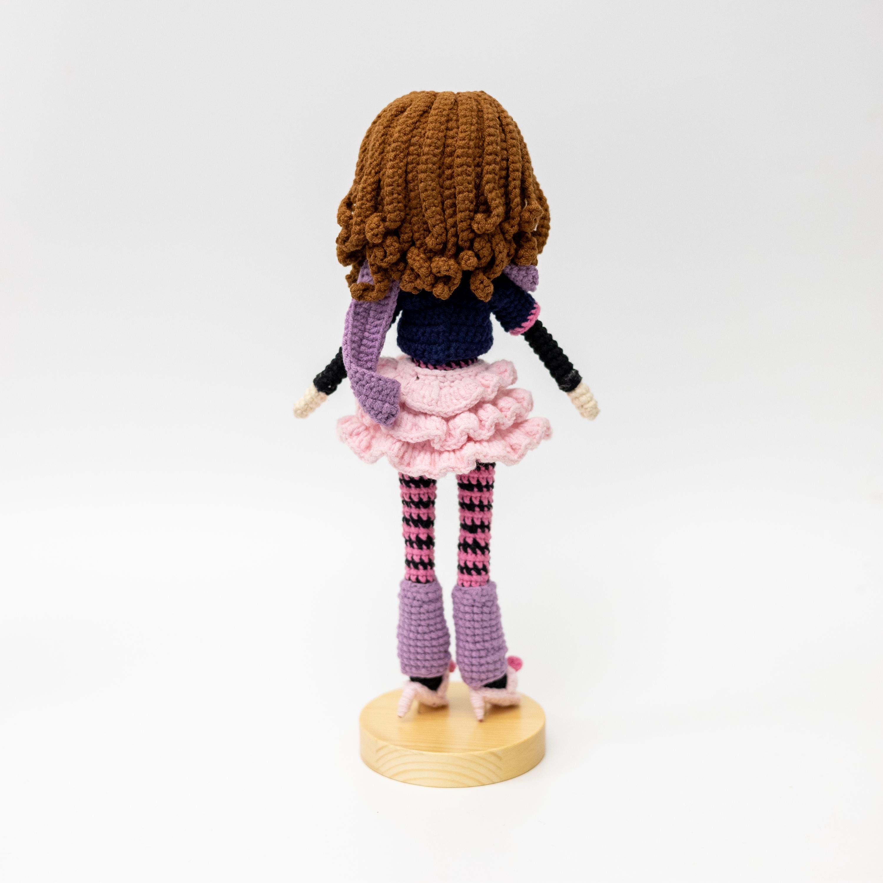 Crochet Nana and Hachi Doll, Handmade Nana and Hachi Doll, Amigurumi ...